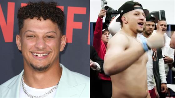 Patrick Mahomes Defends His “Dad Bod” in Viral Shirtless Photo!