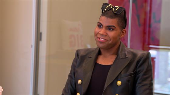 EJ Johnson Meets With "Cosmopolitan" Magazine