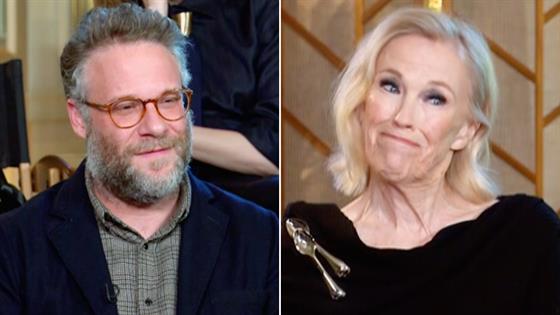 Seth Rogan & Catherine O’Hara Reveal What It’s Like Working Together in ...