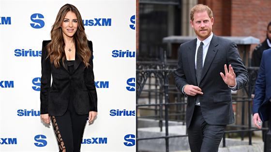 Did Elizabeth Hurley Take Prince Harrys Virginity She Says