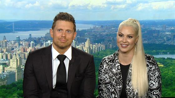 Maryse Ouellet & Mike "The Miz" Mizanin Spill on Newborn Baby