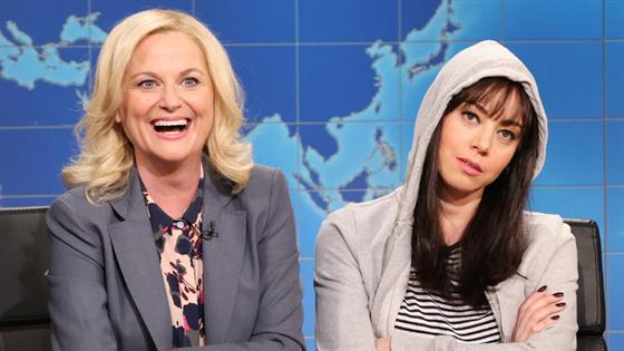 Aubrey Plaza & Amy Poehler Reprise Parks and Recreation Roles on SNL