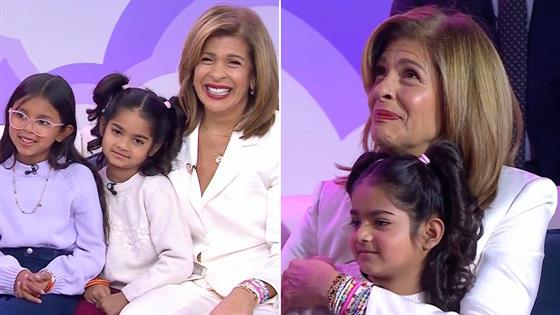 Hoda Kotbs Daughters Hope And Haley Make Heartwarming Appearance On