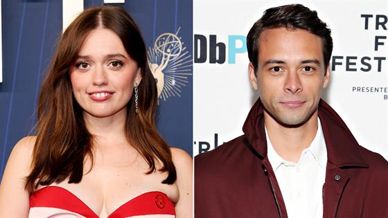 See Aimee Lou Wood, Adam Long's First Major Outing as a Couple at Emmys 2025