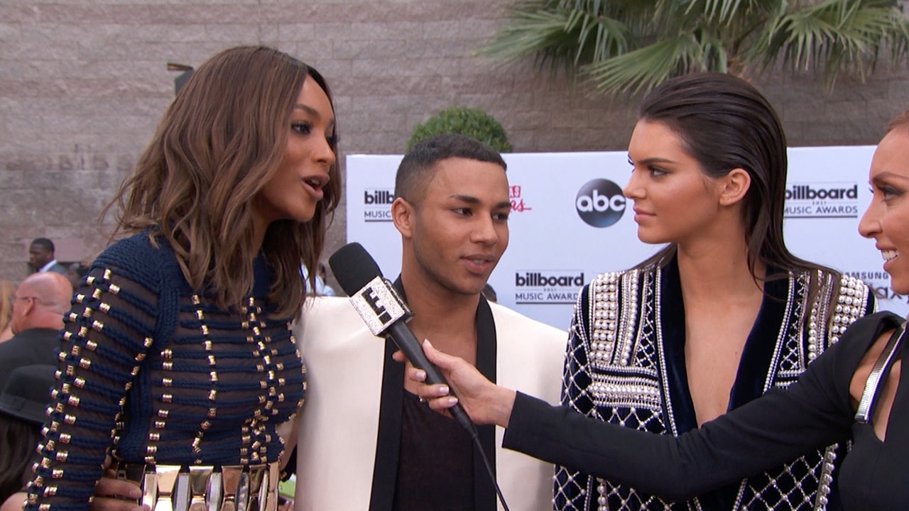 Kendall & Olivier Rousteing Reveal Balmain Collaboration | E! News