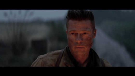 Check out Brad Pitt in First "Fury" Trailer