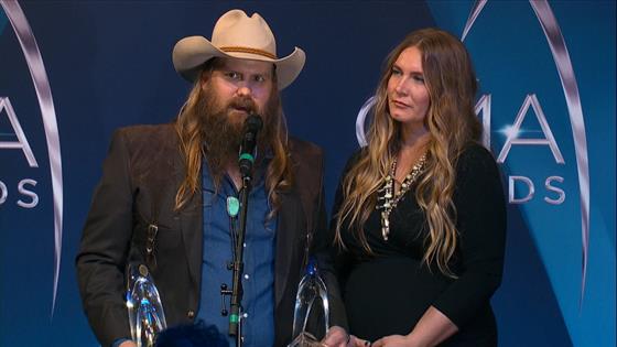 Chris Stapleton Says He's "Fortunate" Fans Love His Music
