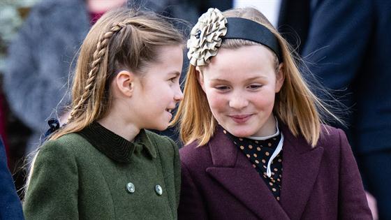 Princess Charlotte and Cousin Mia Tindall's Viral Sweet Moment