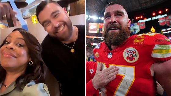 Travis Kelce Scores New Touchdown Dance Moves From Niecy Nash