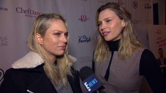 Erin and Sara Foster "Happy" For Dad David Foster & Katharine
