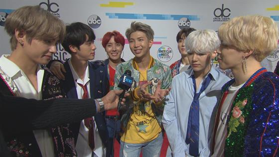 BTS Talks "Amazing" Performance at 2017 AMAs