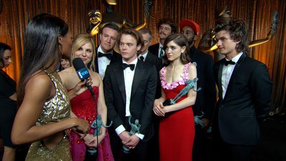 "Stranger Things" Cast "Shocked" Over SAG Awards 2017 Win