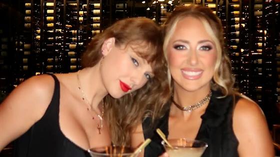 Taylor Swift Rocks Coordinated Look With Brittany Mahomes During 30th Birthday Festivities