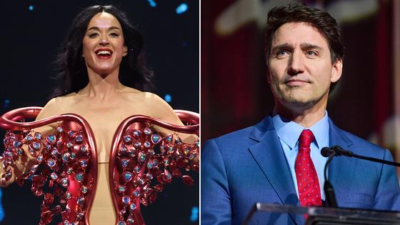Justin Trudeau Supports Katy Perry at Her Lifetimes Tour After Dinner Outing