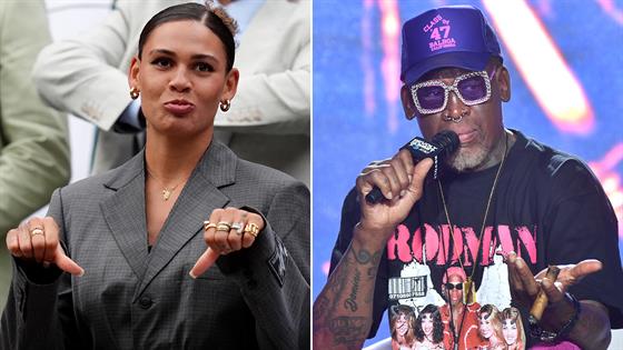 Trinity Rodman Slams Wimbledon Coverage Mentioning Estranged Dad Dennis ...