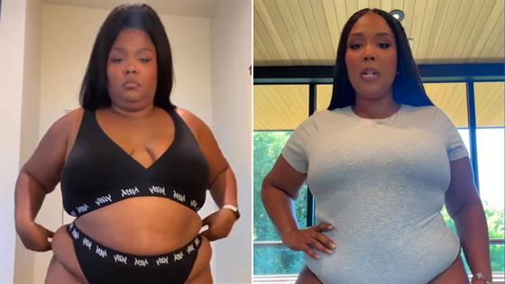 Lizzo Reveals Weight Loss in Before-and-After Photos