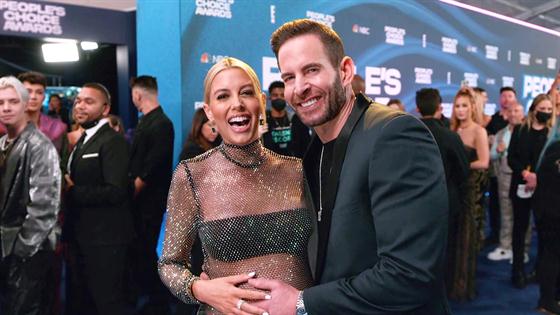 Heather Rae & Tarek El Moussa GLAMBOT: 2022 People's Choice Awards