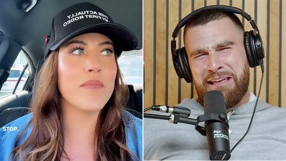 Travis Kelce Impersonates ‘Love Is Blind’ Star Chelsea Blackwell’s ...