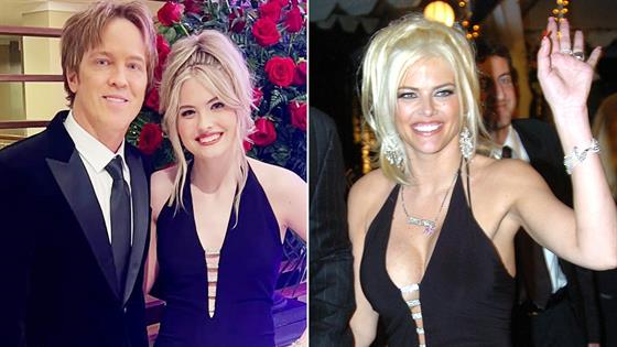 Anna Nicole Smith's Daughter Dannielynn Birkhead Wears Mom's Gown 21 Years Later