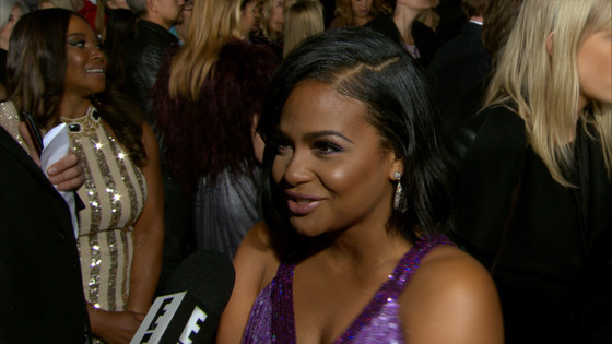 Christina Milian Flaunts Major Cleavage at People's Choice