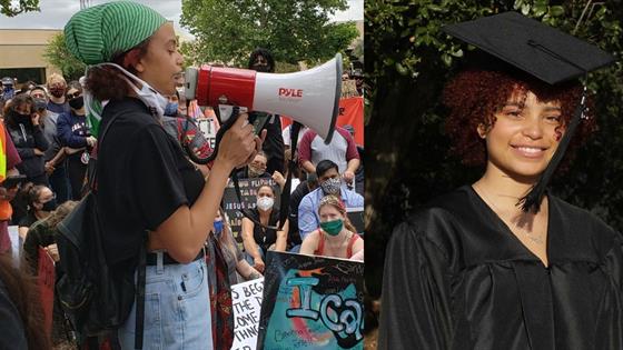 Teen Activist Organizes Peaceful BLM Protest Amidst Adversity