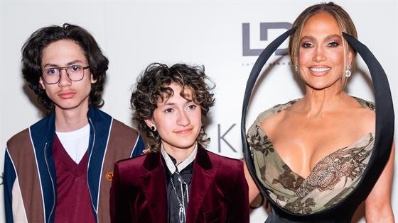 Jennifer Lopez's Twins Max and Emme Make Rare Red Carpet Appearance