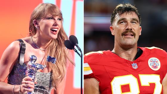 2024 MTV VMAs: Travis Kelce Reacts to Taylor Swift’s Acceptance Speech Shoutout