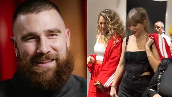 Travis Kelce Gushes About Taylor Swift Before Super Bowl