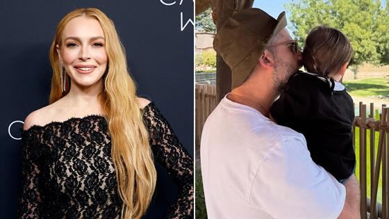 Lindsay Lohan’s Son Luai Looks So Big in Rare Photos