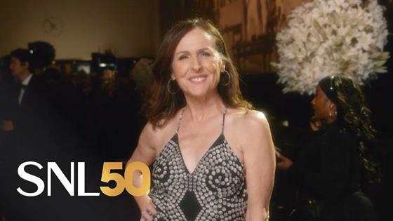 GLAMBOT: Molly Shannon at SNL50