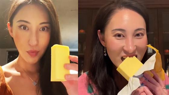 Tiktok Carnivore Eats Stick Of Butter Every Day