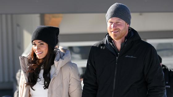 Prince Harry & Meghan Markle Step Out Together on Valentine's Day