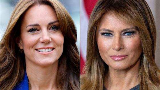 Kate Middleton and Melania Trump Make Rare Joint Appearance