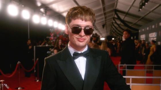 GLAMBOT: Peso Pluma At The Grammy Awards 2025