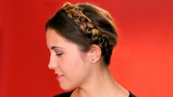 How to Upgrade a Simple Braid With Metallic Thread