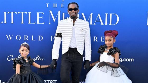 Offset Spends Daddy-Daughter Date at The Little Mermaid Premiere