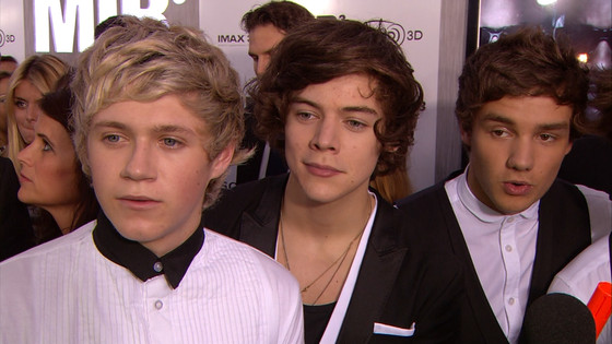 "Men in Black 3" Premiere: One Direction