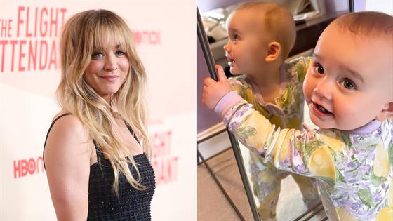 Kaley Cuoco Shares Cute Pics of Daughter Matilda Discovering Her Own ...