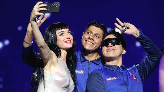 Katy Perry Claps Back Against Blue Origin Space Flight Backlash