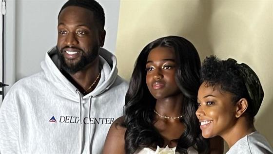 Gabrielle Union & Dwyane Wade's Daughter Zaya's Winter Formal Look