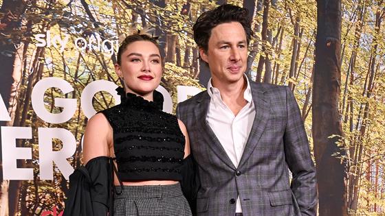Zach Braff Reveals He Still Loves Ex Florence Pugh